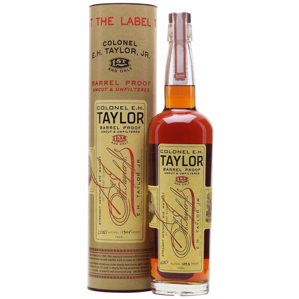 Buy E.H. Taylor Barrel Proof Rye Whiskey Online - Notable Distinction