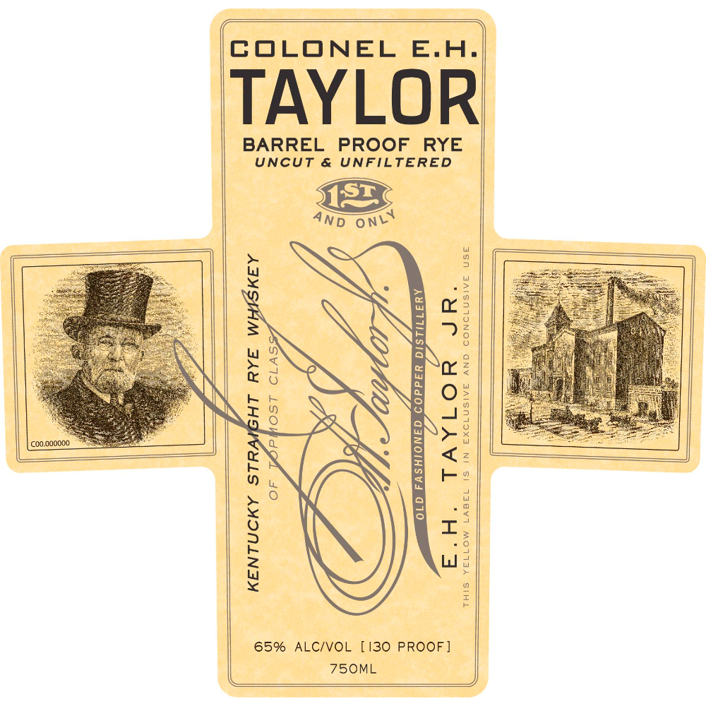 Buy Colonel E.H. Taylor Barrel Proof Rye Online - Notable Distinction