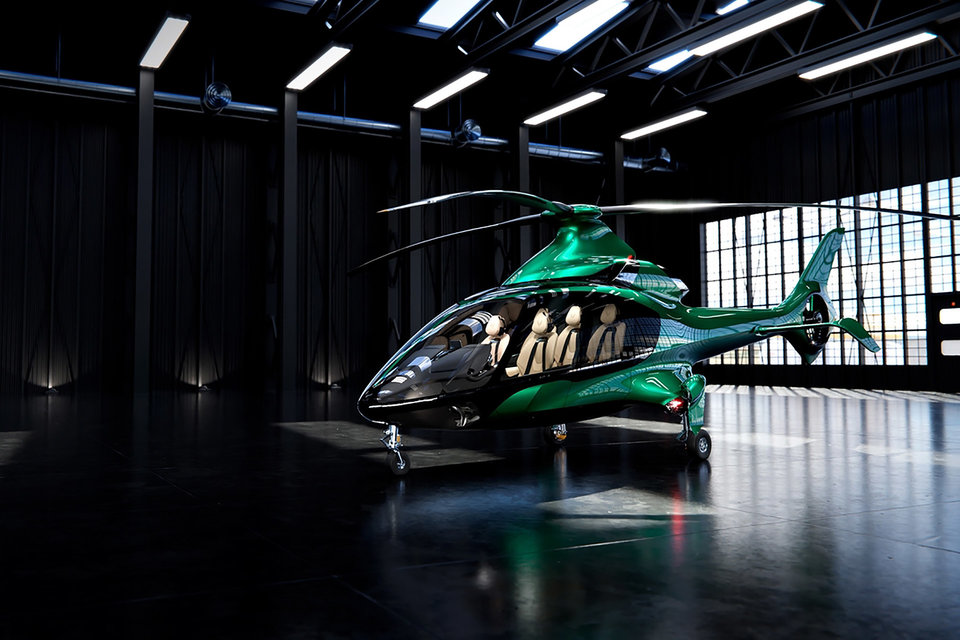 HILL HX50 HELICOPTER - Notable Distinction