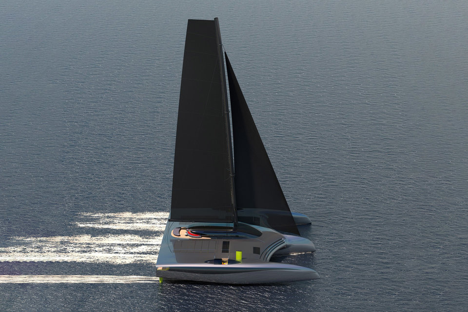 VAN GEEST DOMUS ELECTRIC TRIMARAN - Notable Distinction