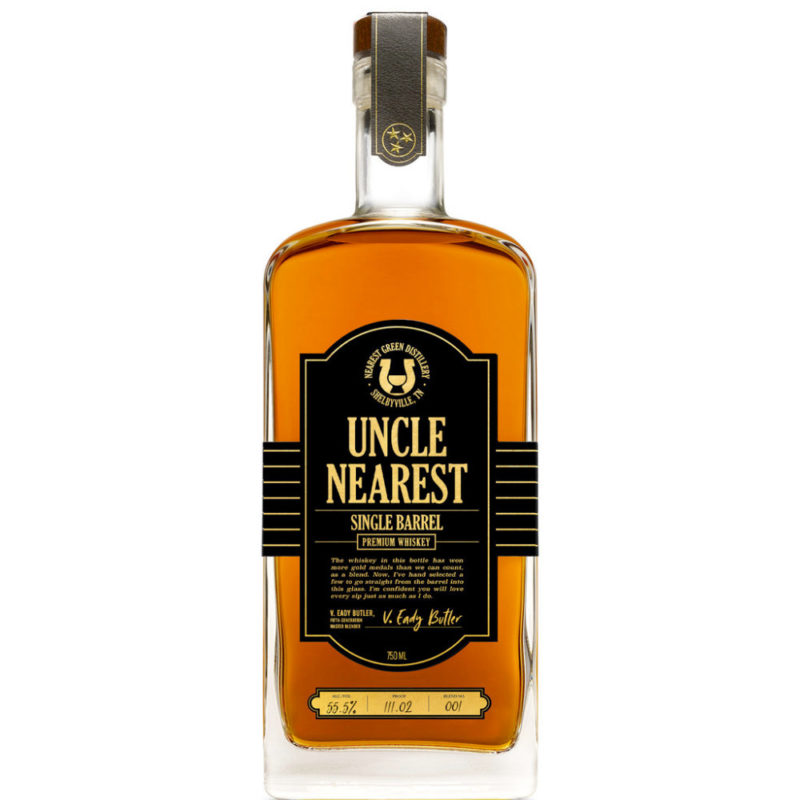 Buy Uncle Nearest Single Barrel Whiskey Black Label Online - Notable ...