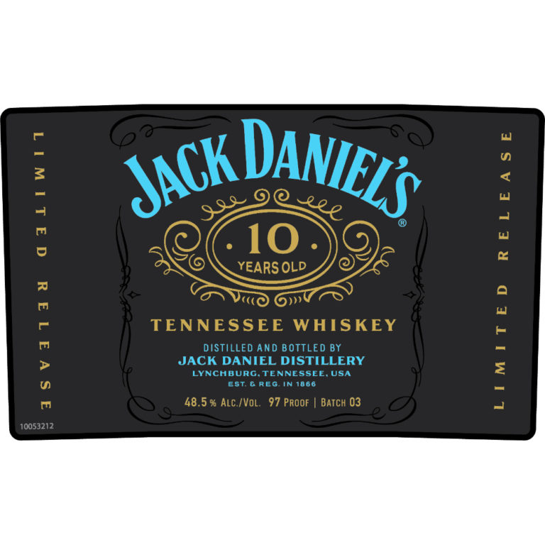 Buy Jack Daniel's 10 Year Old Batch 03 Limited Release Online - Notable ...