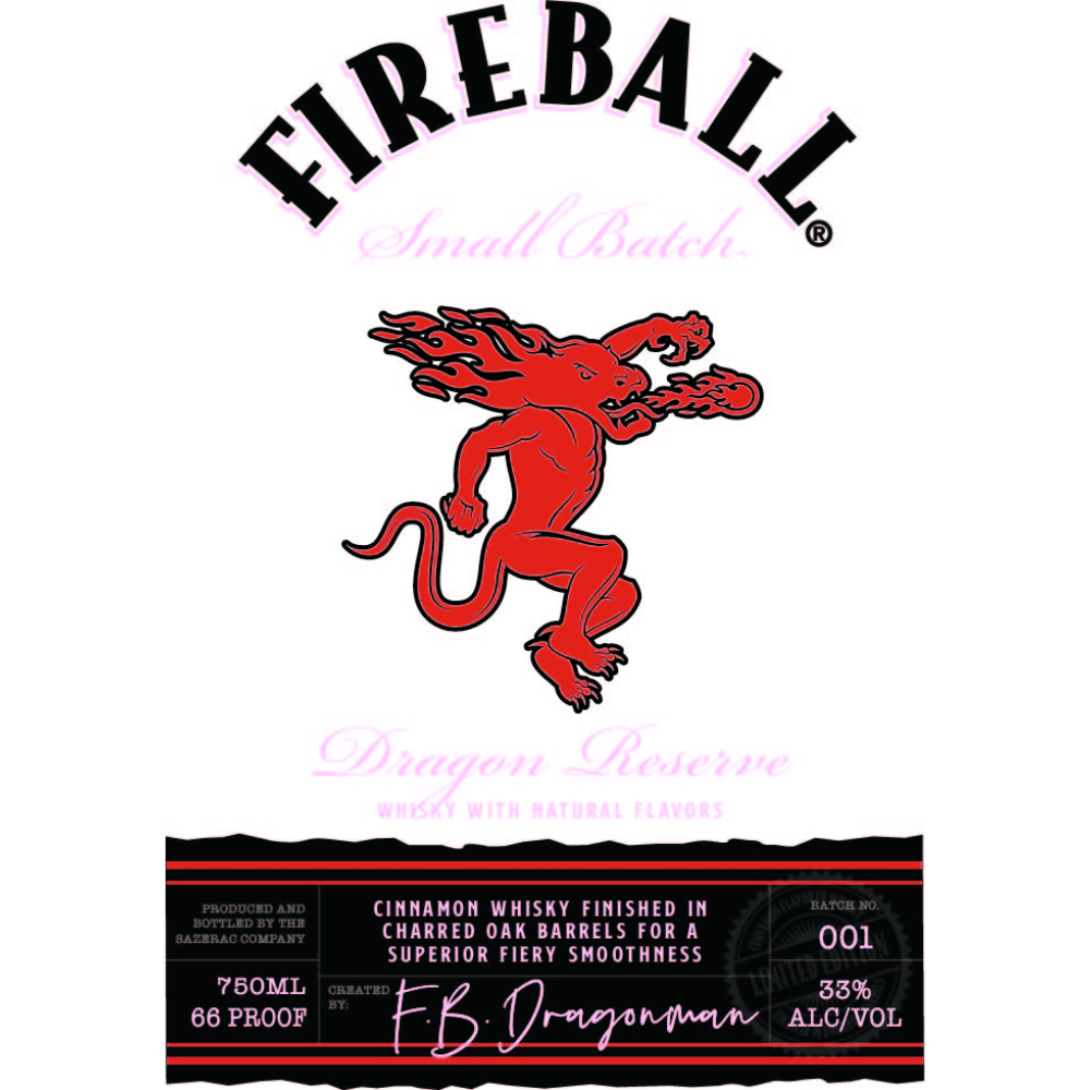Buy Fireball Dragon Reserve Cinnamon Whisky Online - Notable Distinction