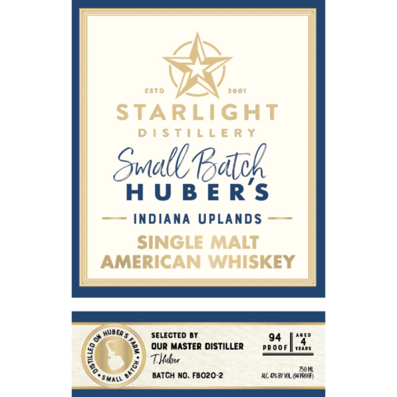 Buy Starlight Indiana Uplands Single Malt American Whiskey Online ...