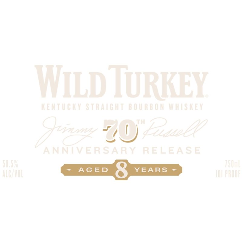 Buy Wild Turkey Jimmy Russell 70th Anniversary Release Online - Notable ...