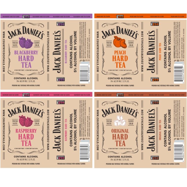 Buy Jack Daniel’s Country Cocktails Hard Tea Variety 12pk Online ...