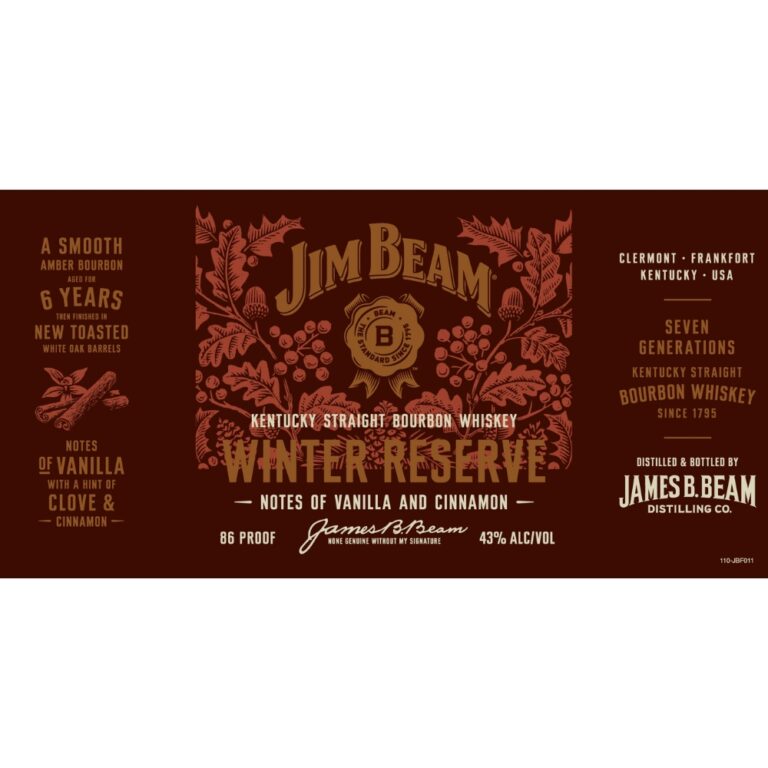 Buy Jim Beam Winter Reserve Bourbon Online - Notable Distinction